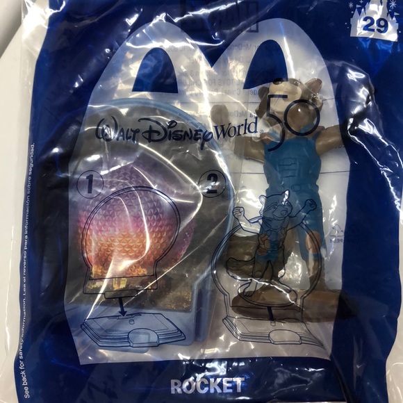 Disney | Toys | Disney Rocket Mcdonalds Happy Meal Toy New | Poshmark